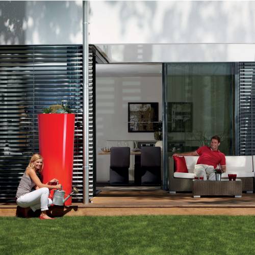 Recuperador de água - Color - 350 L - Vermelho : venda Recuperador de ...
